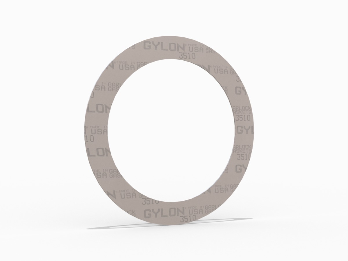 Garlock GYLON® Style 3510 Ring Gasket, PTFE with Barium Sulfate 27.00 ...