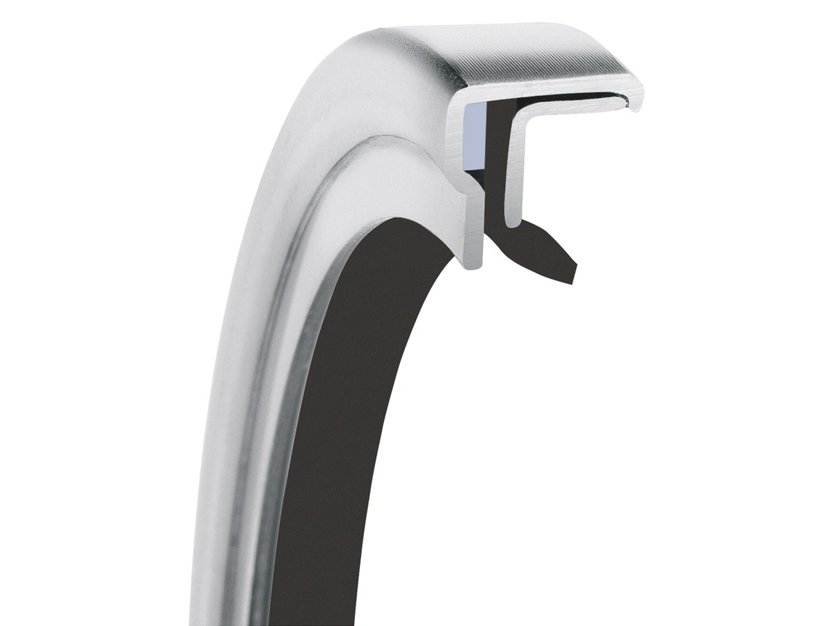 Product: Garlock PS-SEAL® Rotary Shaft Seal, Single Lip, GYLON Black ...