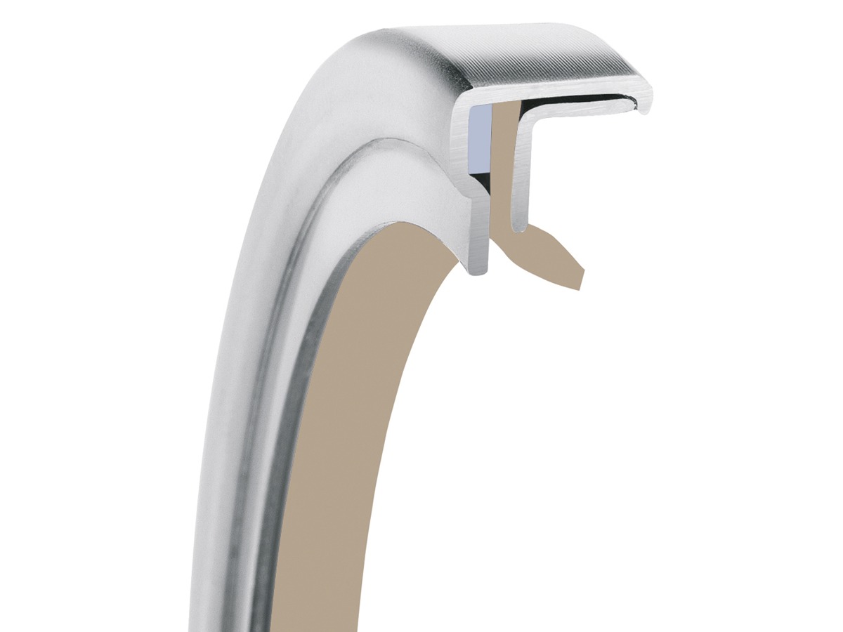 Product: Garlock PS-SEAL® Rotary Shaft Seal, Single Lip, F Lip Material ...