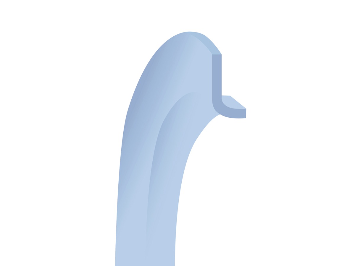 Product: Garlock PS-SEAL® Lip, GYLON® Blue Lip Material, 530.00 mm ...